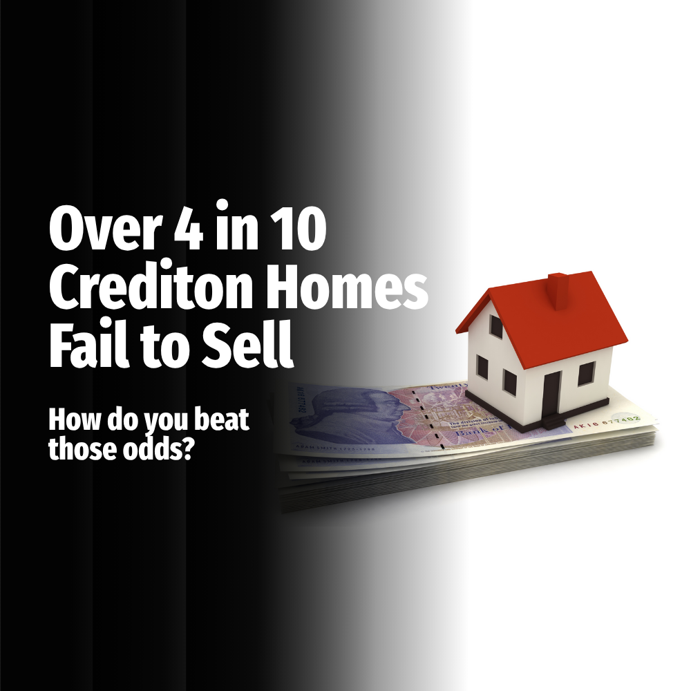 Over 4 in 10 Crediton Homes Fail to Sell | Helmores