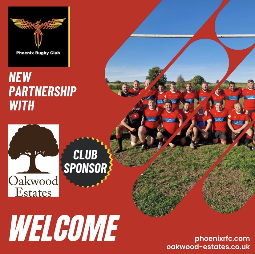 Oakwood Estates are proud to be sponsoring the Phoenix Rugby Club!