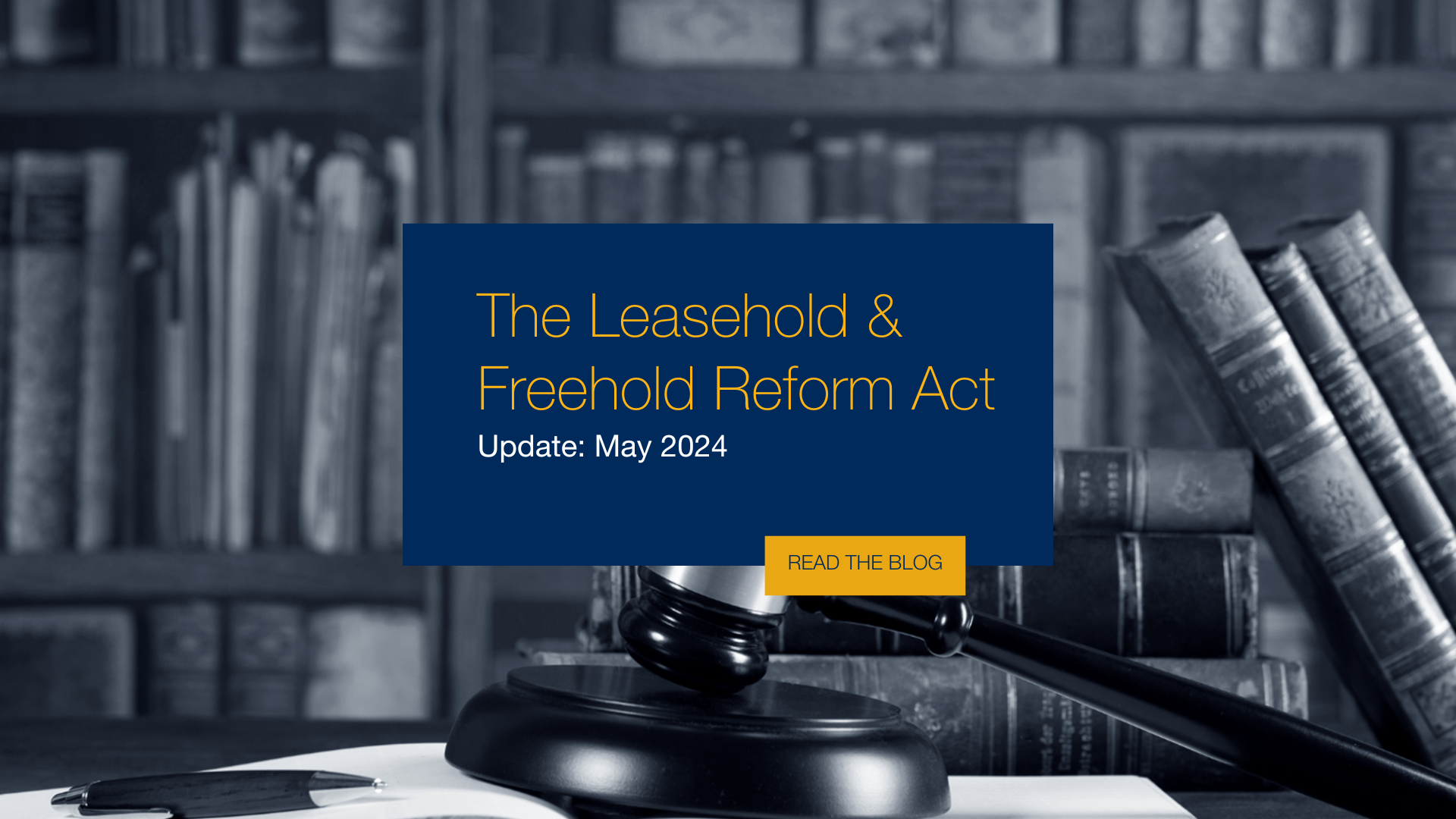 The Leasehold and Freehold Reform Act