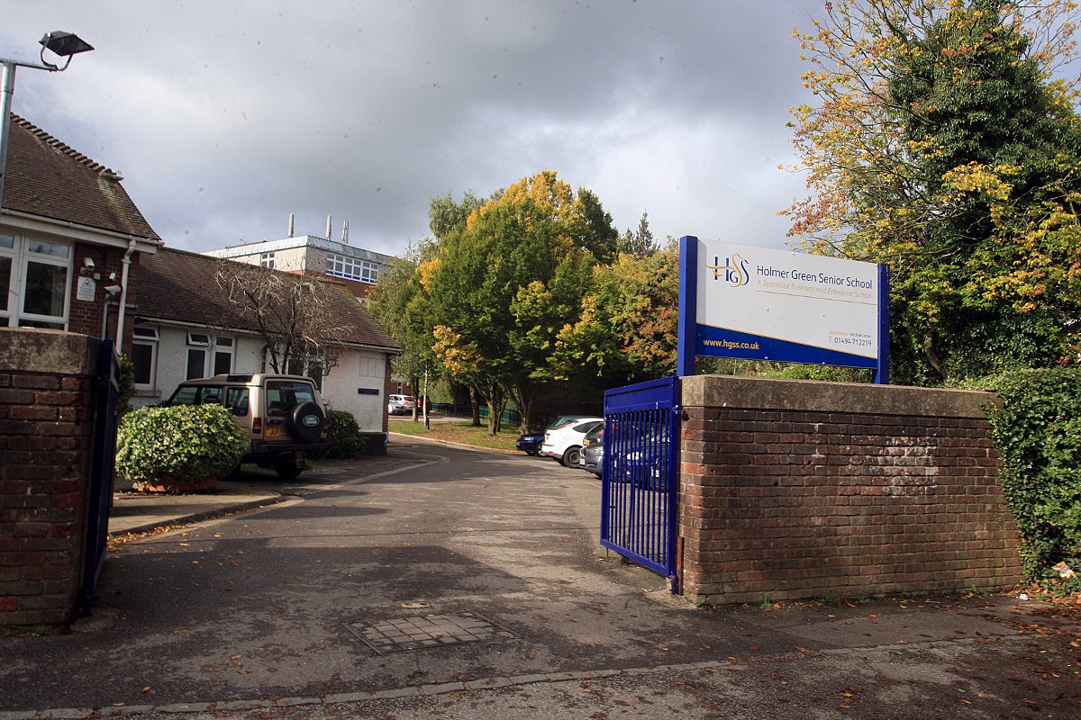 Holmer Green Senior School in Holmer Green